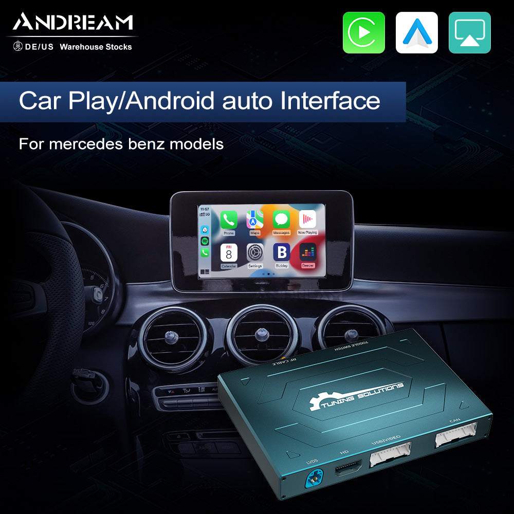 Andream Wireless CarPlay Android Auto MMI Interface Adapter Prime Retr ...