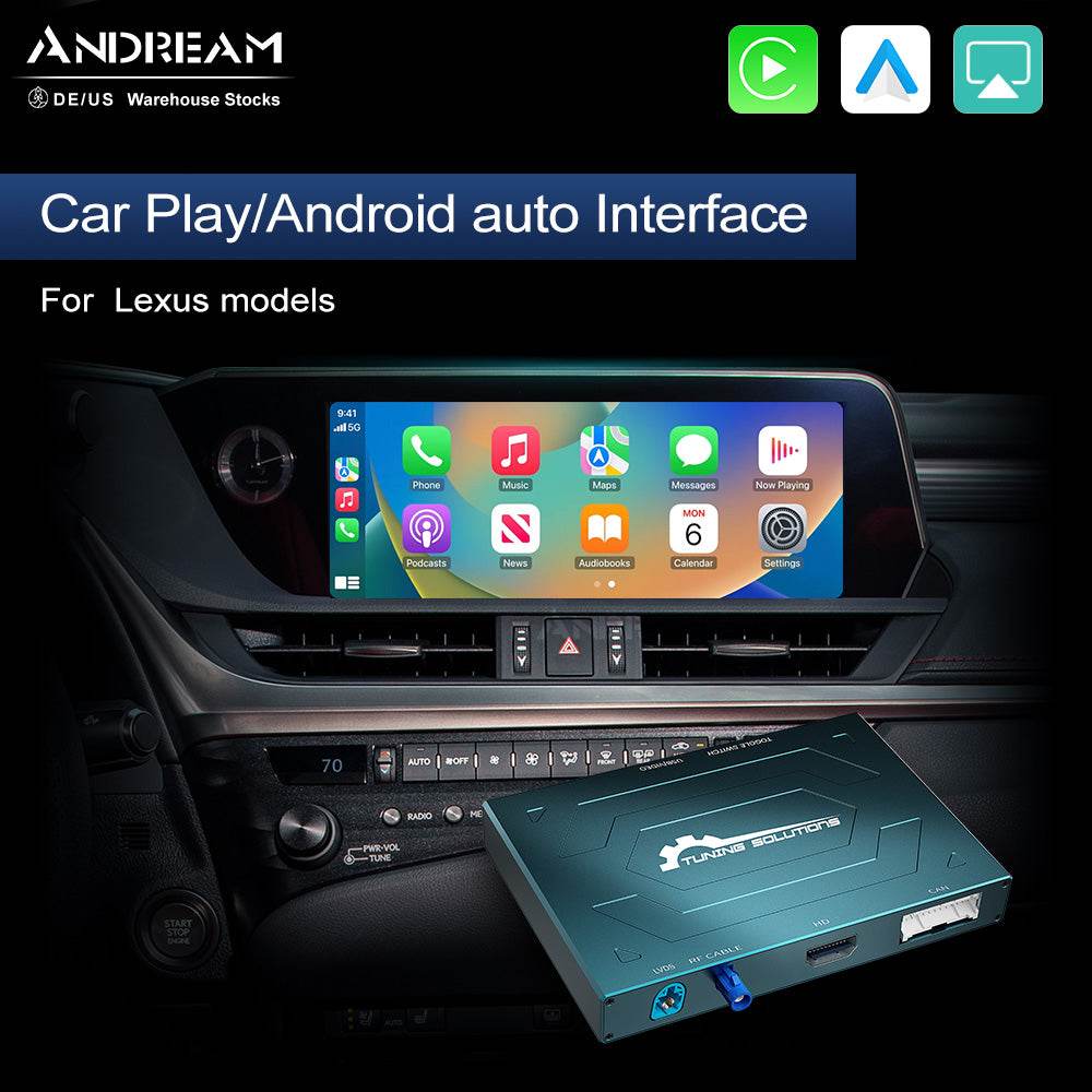 Andream Wireless Carplay For Lexus GS/LS/ES/IS/UX/LX/RC/NX/RX Android ...