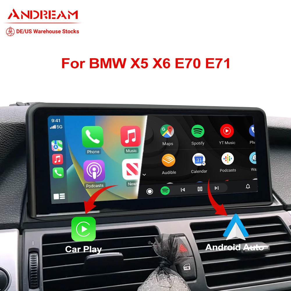 Wireless Apple CarPlay Andream 10.25" Android Auto Car Multimedia For ...