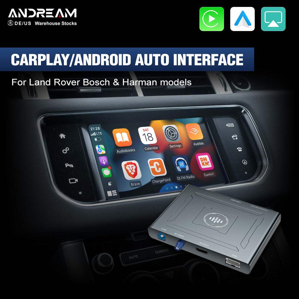 Andream Wireless CarPlay & Android Auto OEM Adapter Interface Module B ...